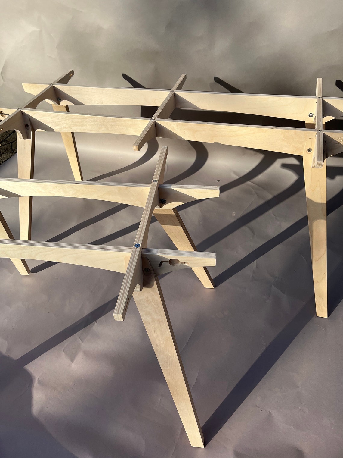 Double Stretcher Base for a Top Supplied by the Customer. - Etsy