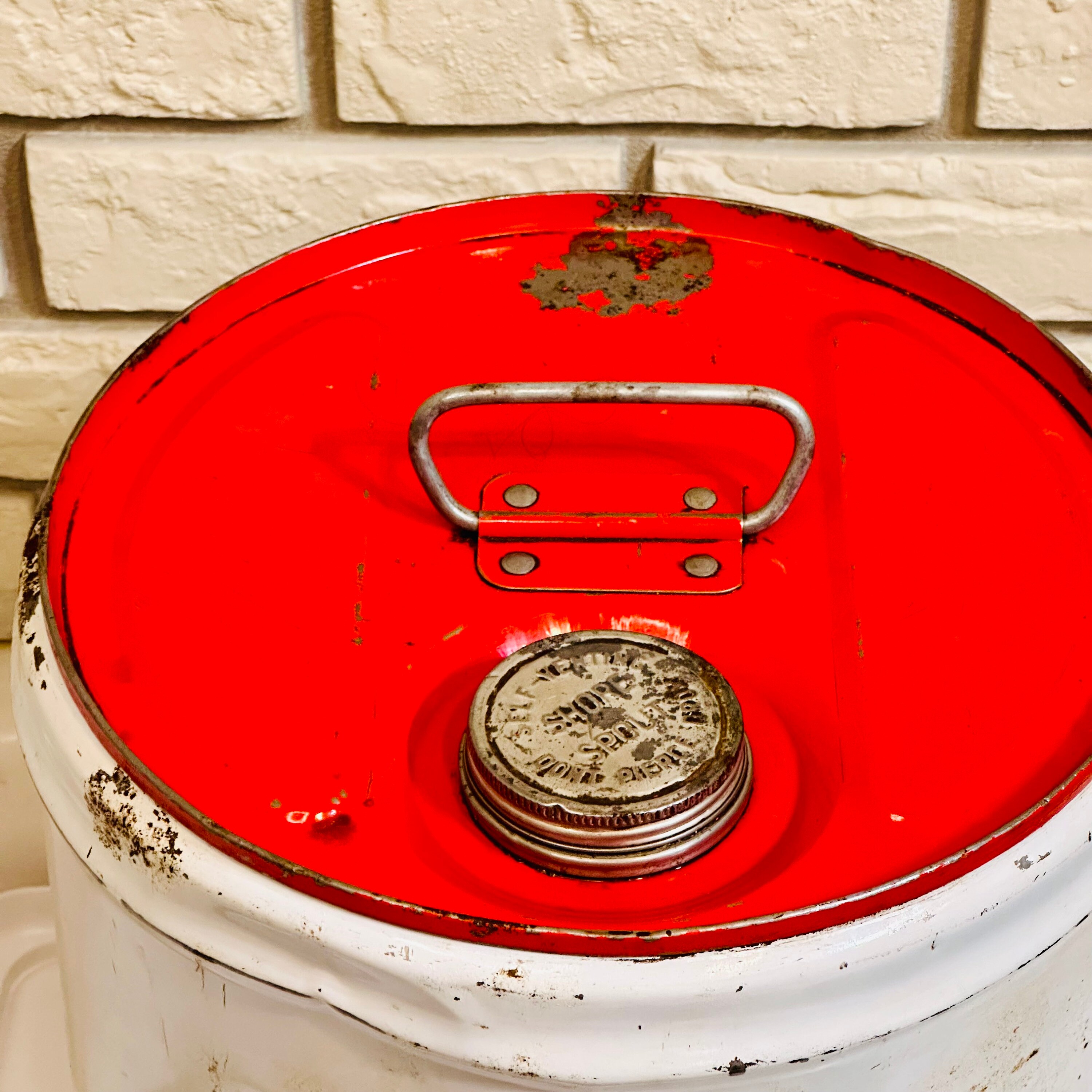 Vintage Texaco 5 Gallon Motor Oil Can 1971 - Etsy