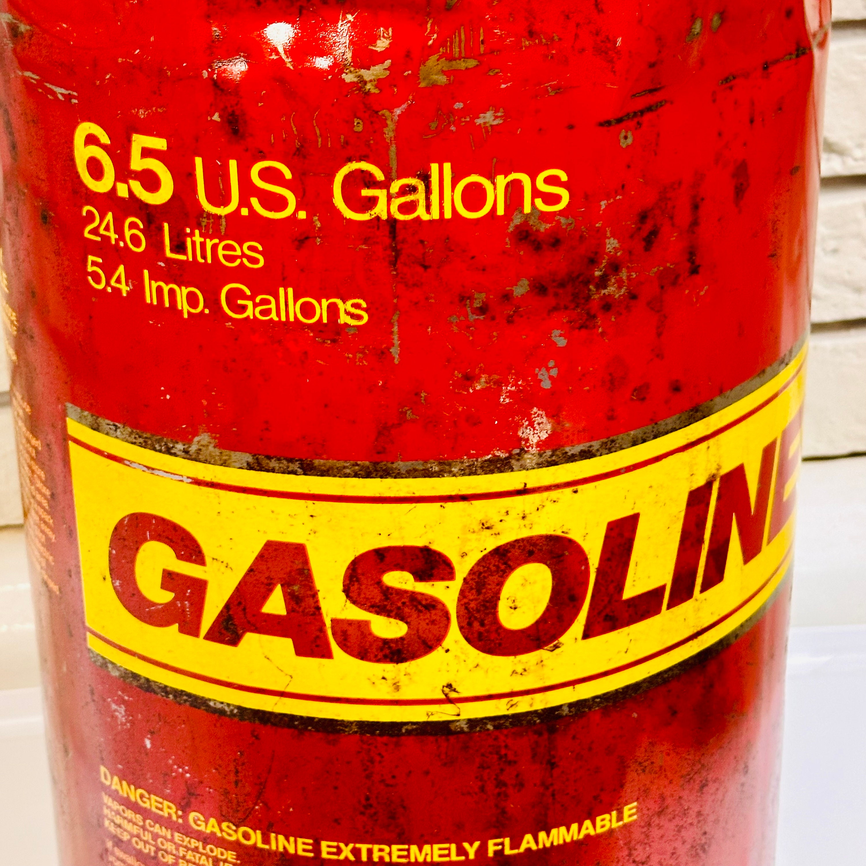 Vintage Huffy 6.5 Gal 1982 Metal Gas Can - Etsy