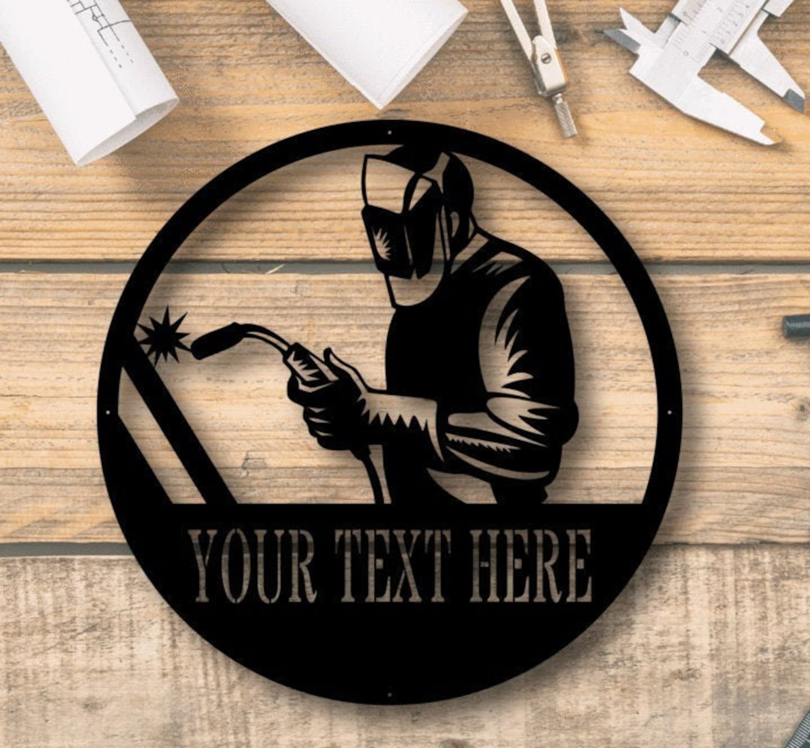 Customized Welding Sign-Workshop Decor-Welder's | Etsy