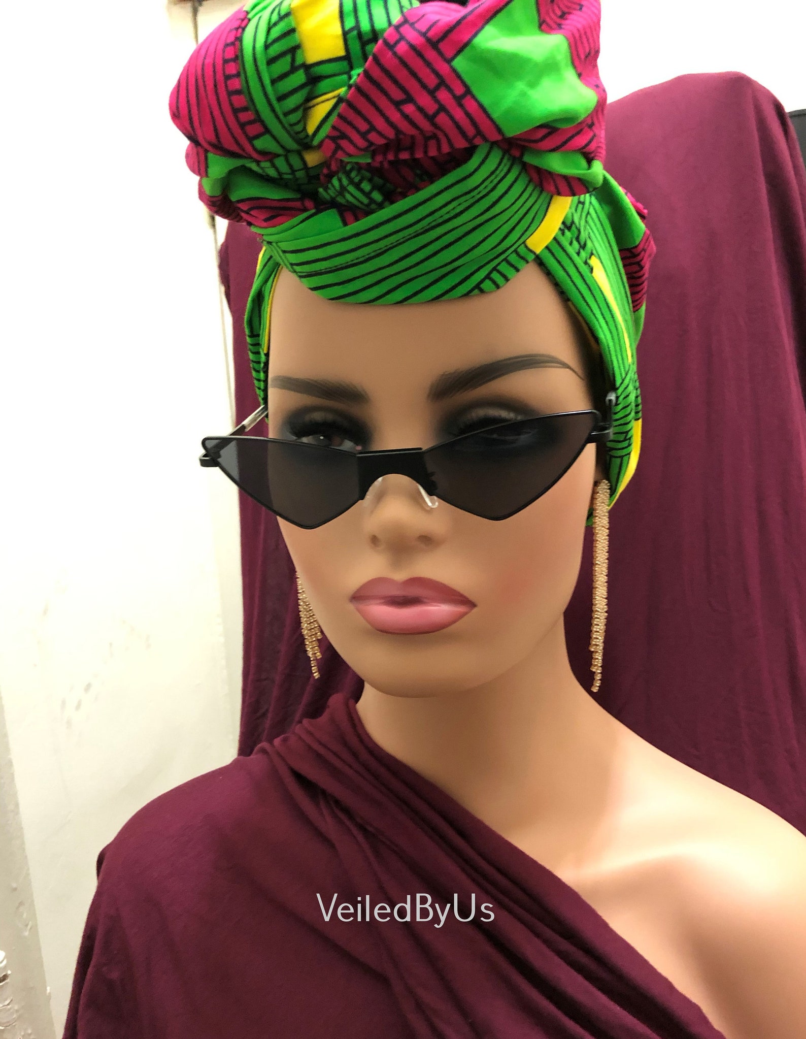 Sade Headwraps Ankara Scarf African Scarf African Headwrap Ankara
