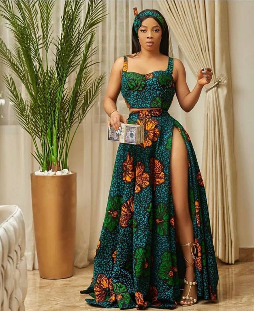 African Print Maxi Dress-ankara Maxi Dress -women Dress-african ...