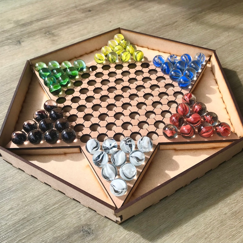 Chinese Checkers Marbles - Etsy
