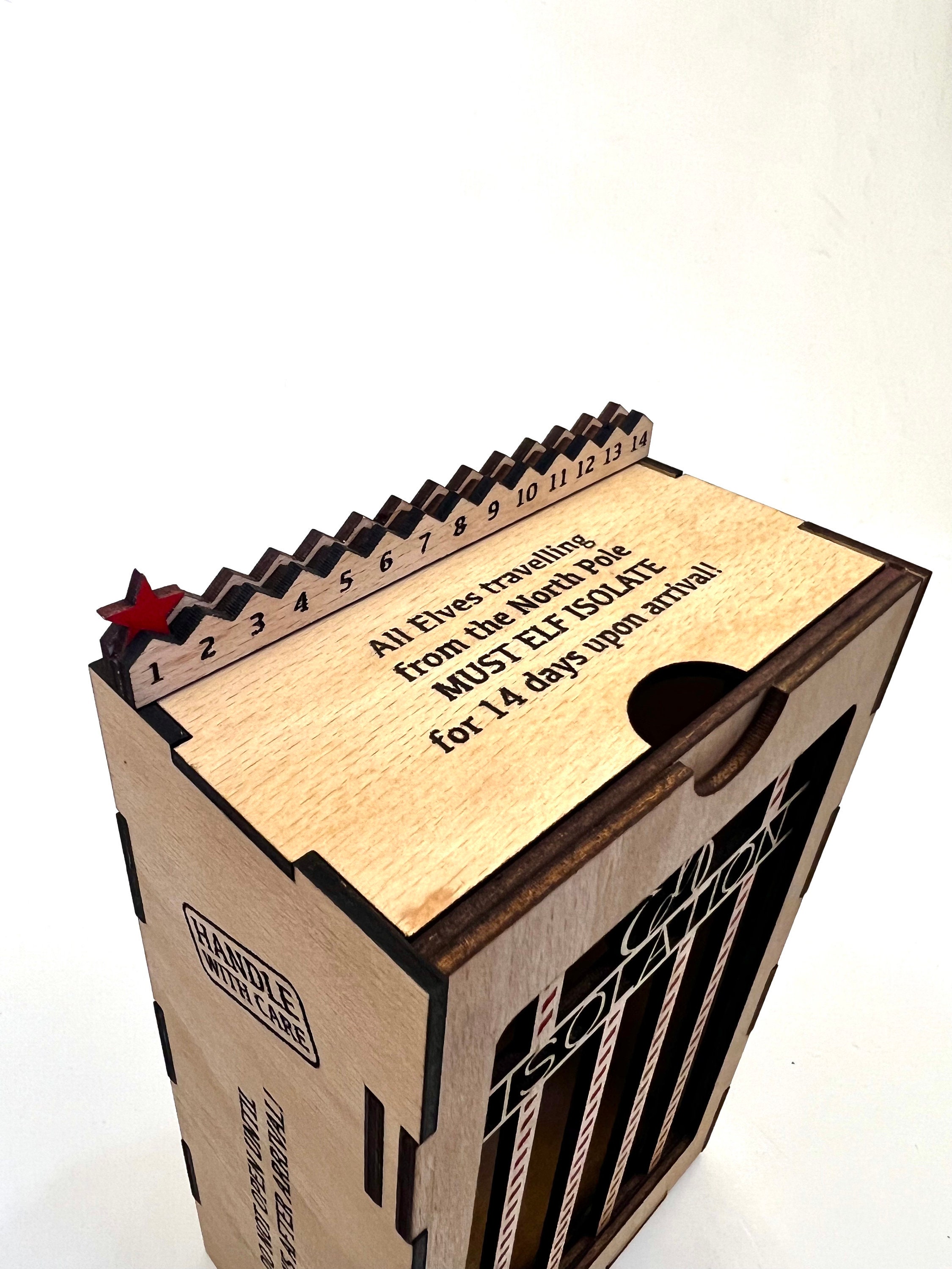 Elf Isolation Box SVG, DXF Laser Cutting File - Etsy