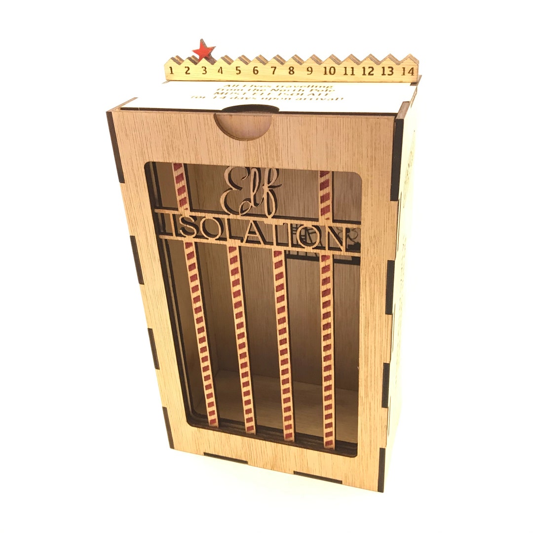 Elf Isolation Box SVG, DXF Laser Cutting File - Etsy