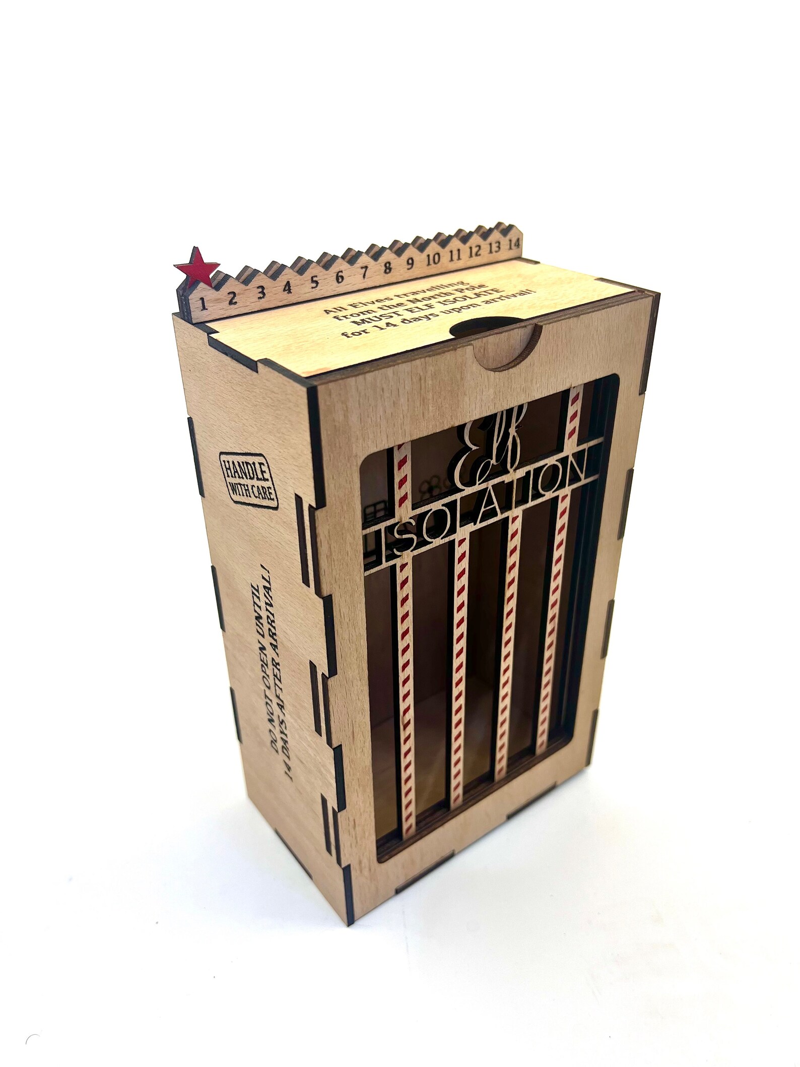 Elf Isolation Box SVG, DXF Laser Cutting File - Etsy
