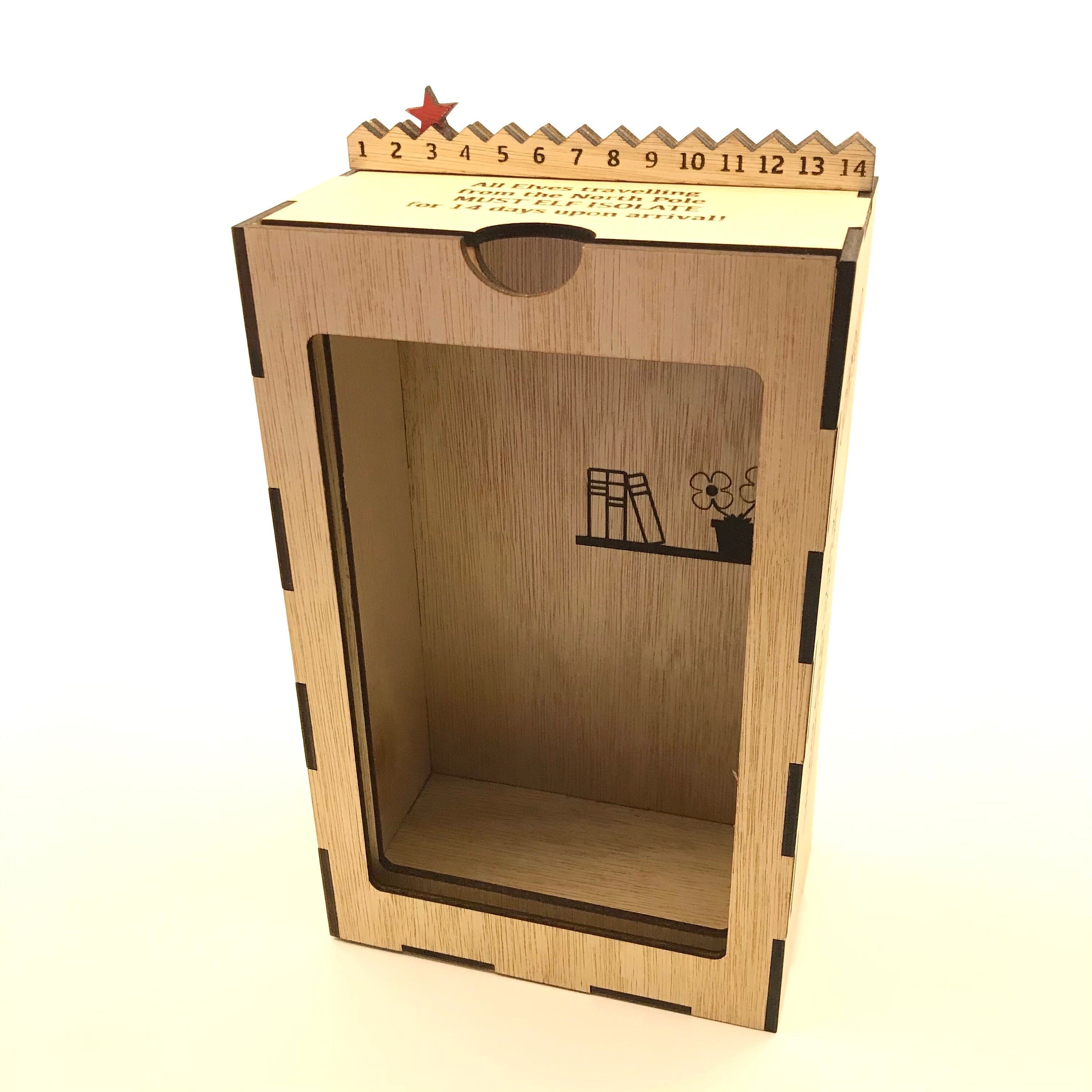Elf Isolation Box SVG, DXF Laser Cutting File - Etsy