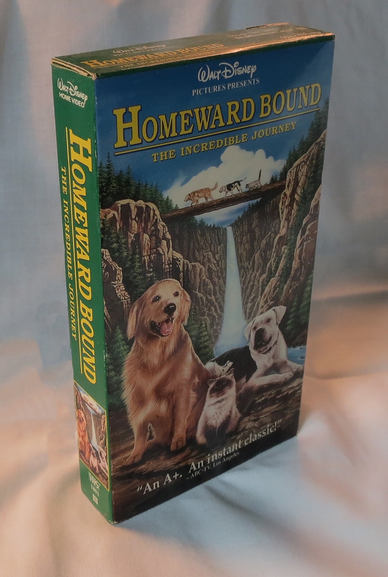 Walt Disney, VHS, Homeward Bound, the Incredible Journey - Etsy