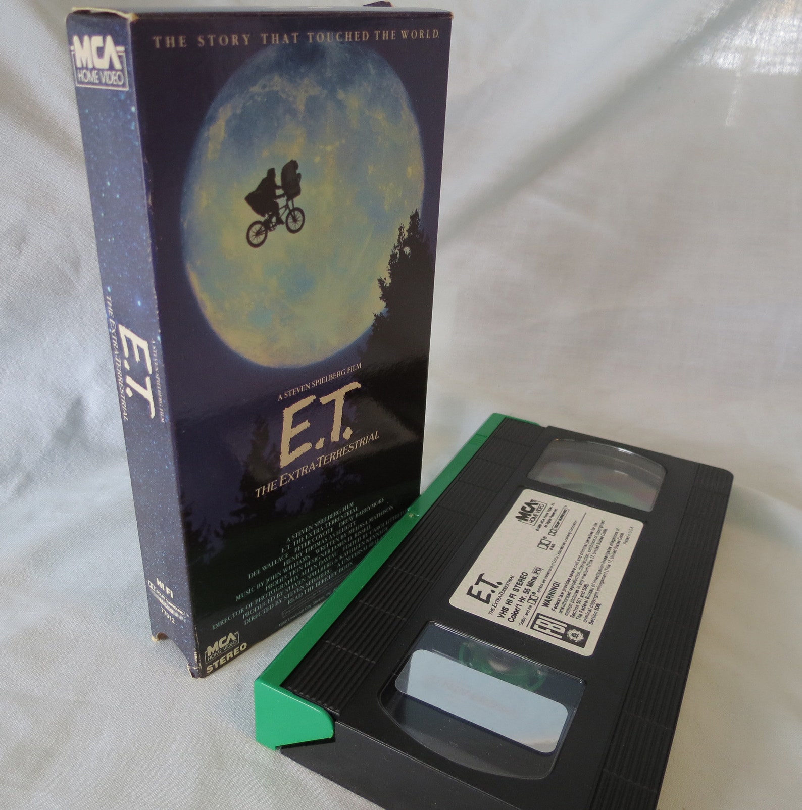 VHS E. T., the Extra-terrestrial - Etsy