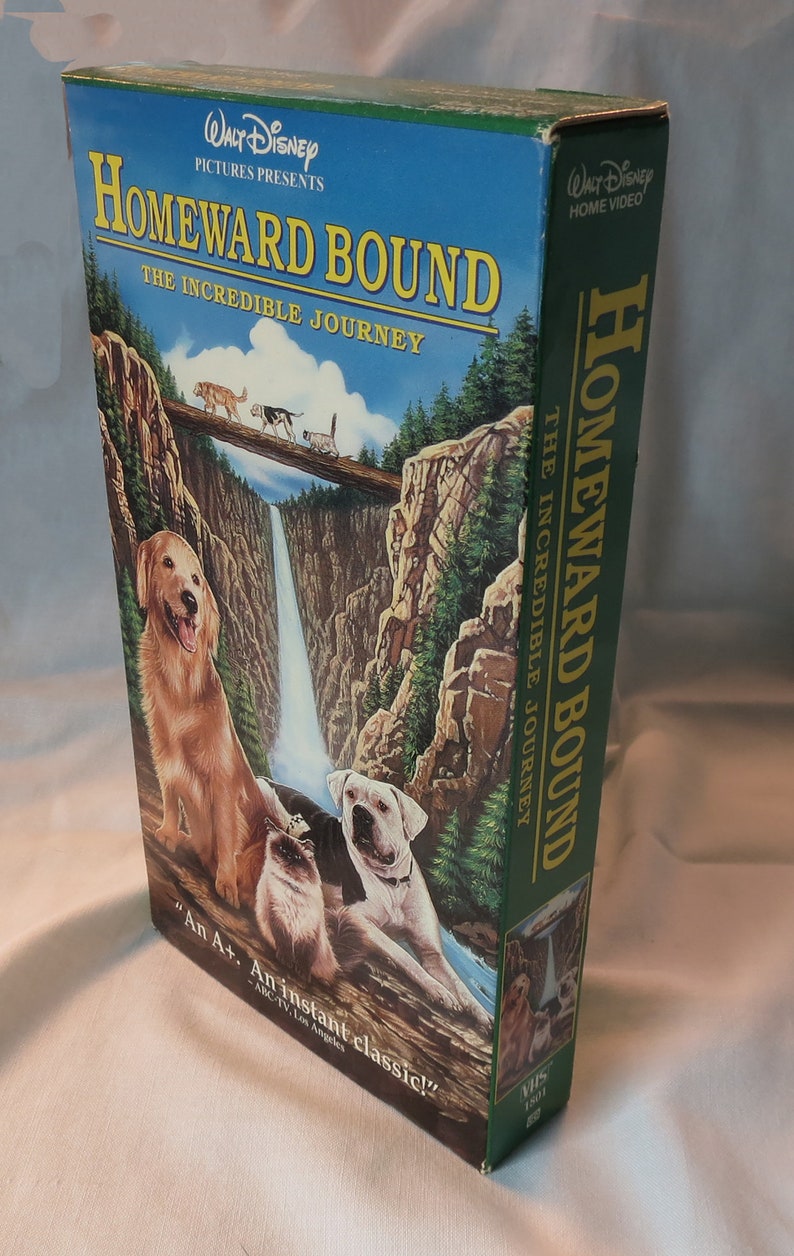 Walt Disney, VHS, Homeward Bound, the Incredible Journey - Etsy