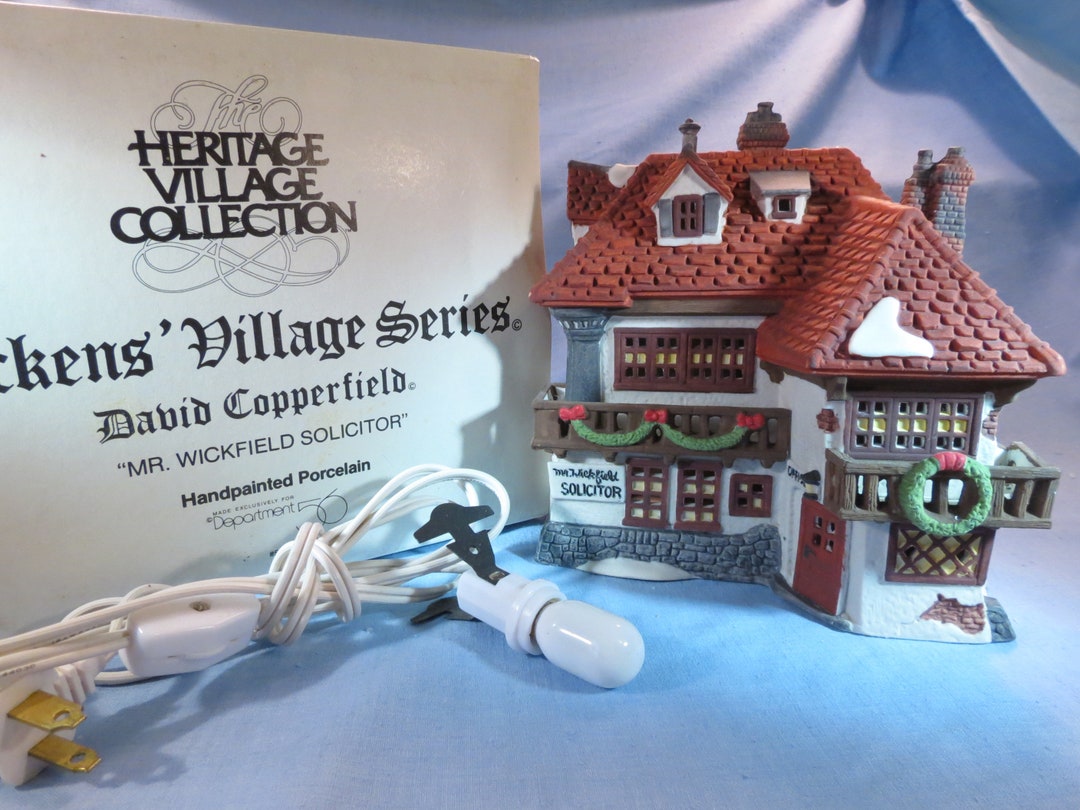 Department 56 Dickens' Village Series, David Copperfield, Mr. Wickfield ...
