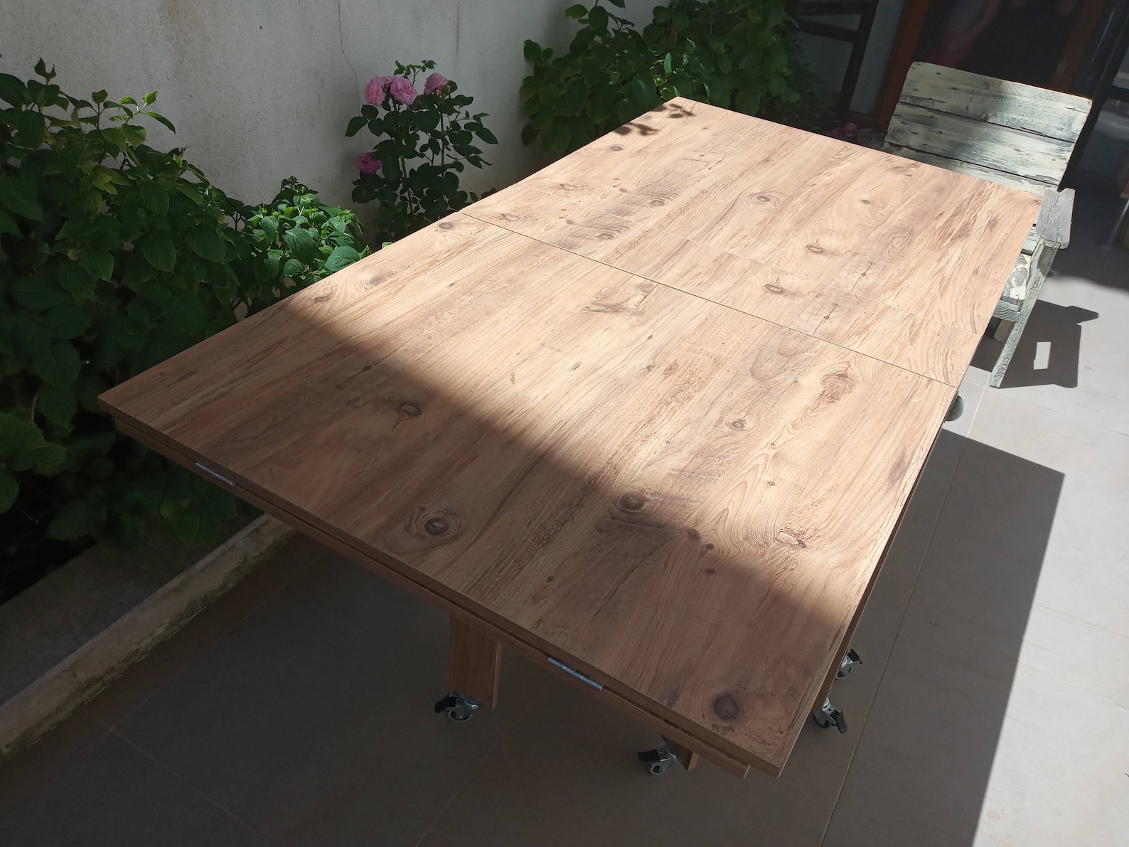 Folding Movable Dining and Multipurpose Table - Indoor and Outdoor ...