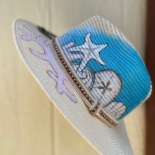 Hand Painted Hats - Etsy