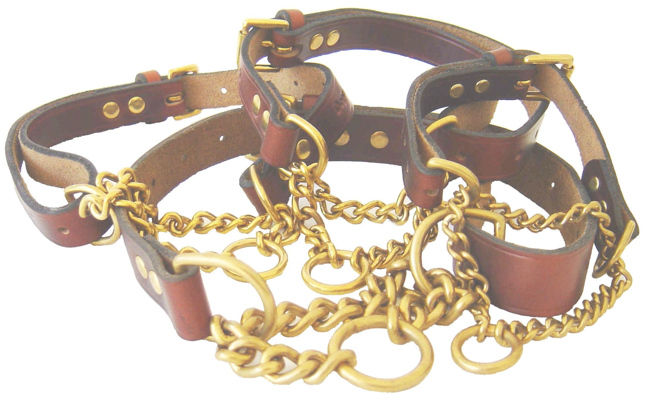 Signature Leather Half Check Dog Collars. Softest British | Etsy