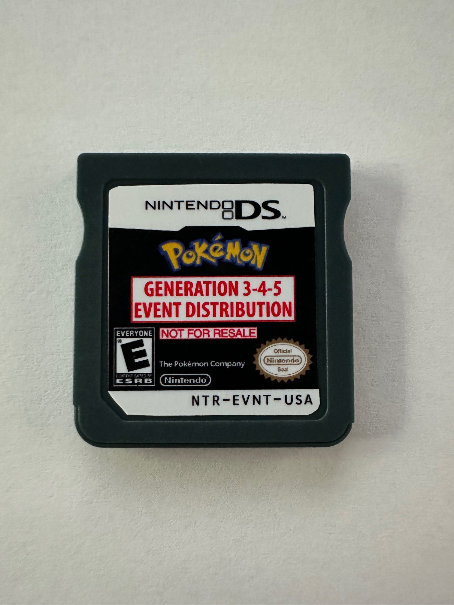 Pokémon Gen 3-4-5 Distribution Cartridge 1,790 Events - Etsy