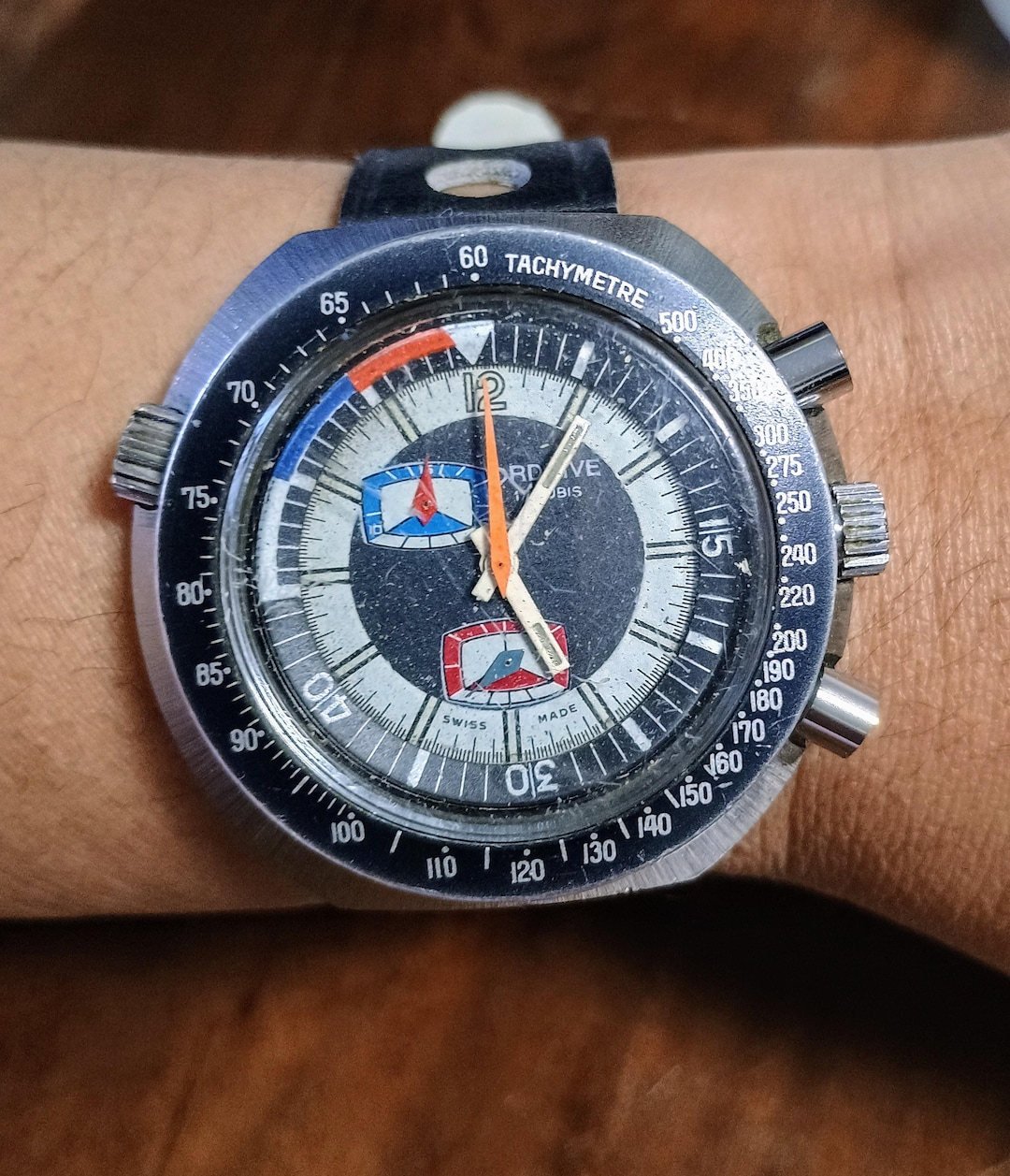 Vintage Racing Watch 45 Mm Chronograph Odrive Cal EB 8420 - Etsy