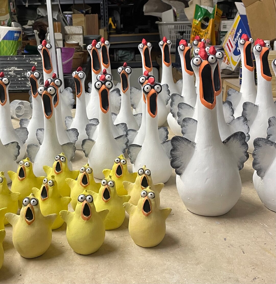 Screaming Chickens - Etsy