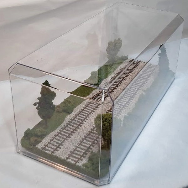 Ho Scale Train Display Case - Etsy