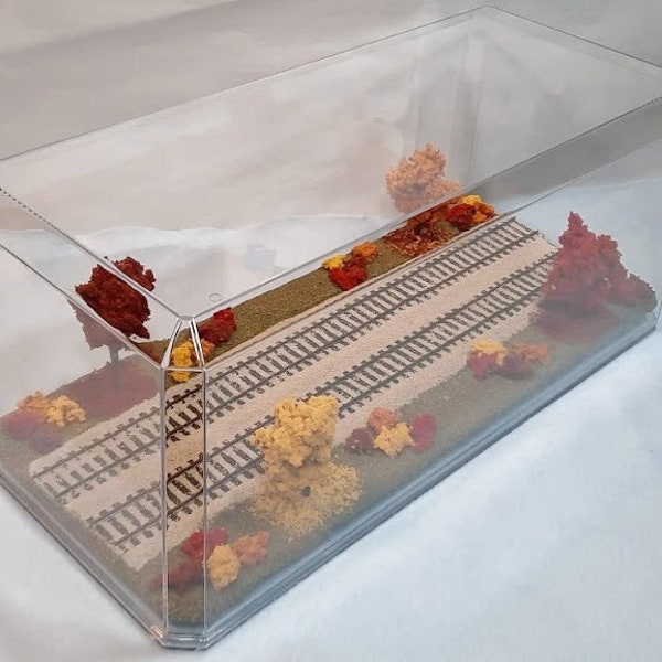 Ho Scale Train Display Case - Etsy