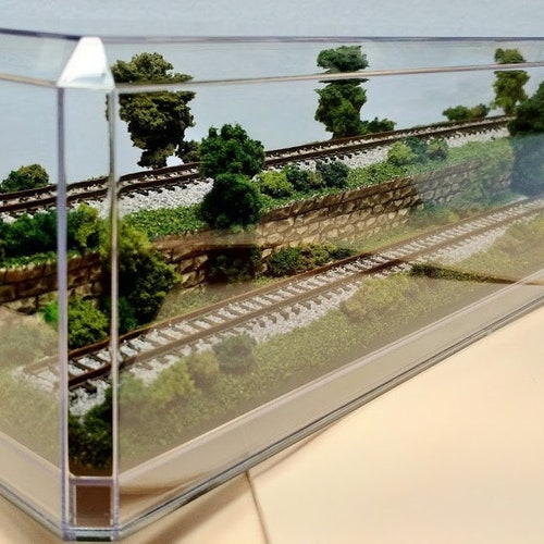 N Scale 16 2-level Track summer Scene - Etsy