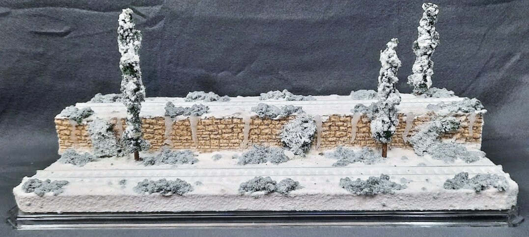 HO Scale 16 2-level / 2 Track winter Snow | Etsy