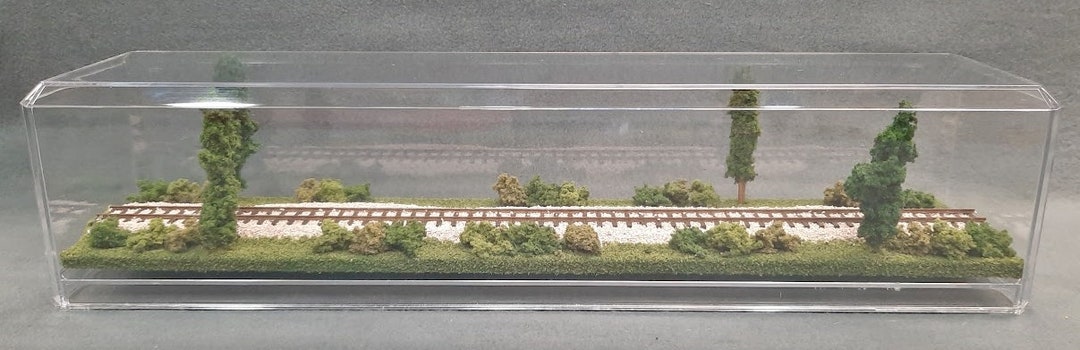 Hon3 Scale 16" Single Track- Narrow Gauge "summer Scene" Display Case ...