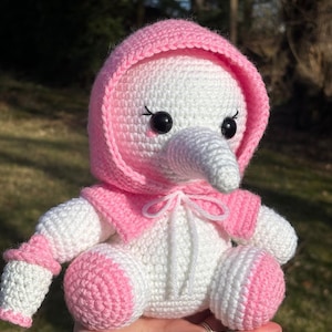 Crochet Plague Doctor Nurse PATTERN Glowing Lantern Goth Decor Death ...