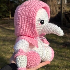 Crochet Plague Doctor Nurse PATTERN Glowing Lantern Goth Decor Death ...