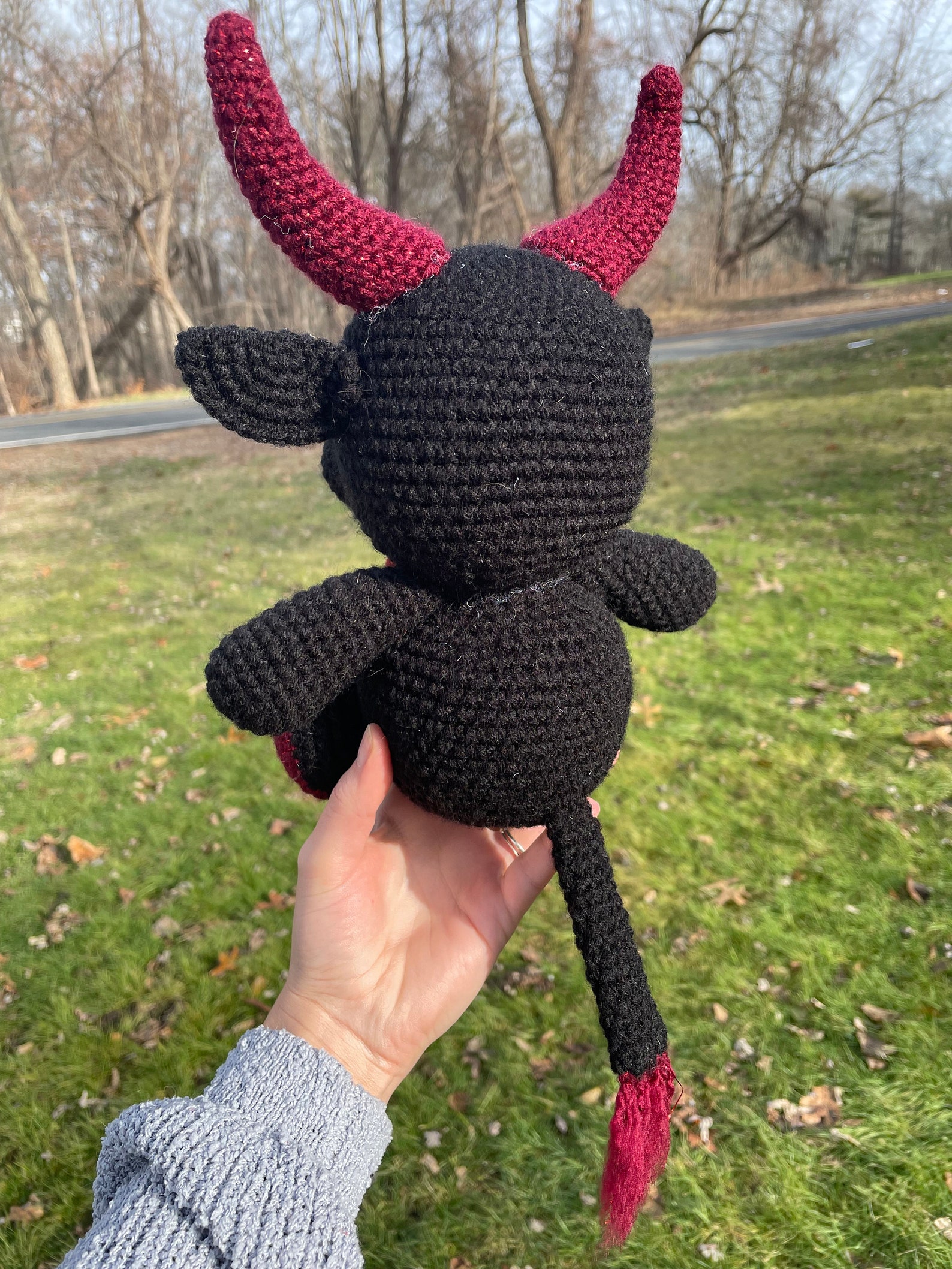 Baphomet Goat Crochet Plushie Satan 666 Amigurumi Plushy - Etsy
