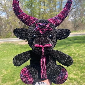 Baphomet Goat Crochet Plushie | Satan 666 Amigurumi Plushy | Devil ...