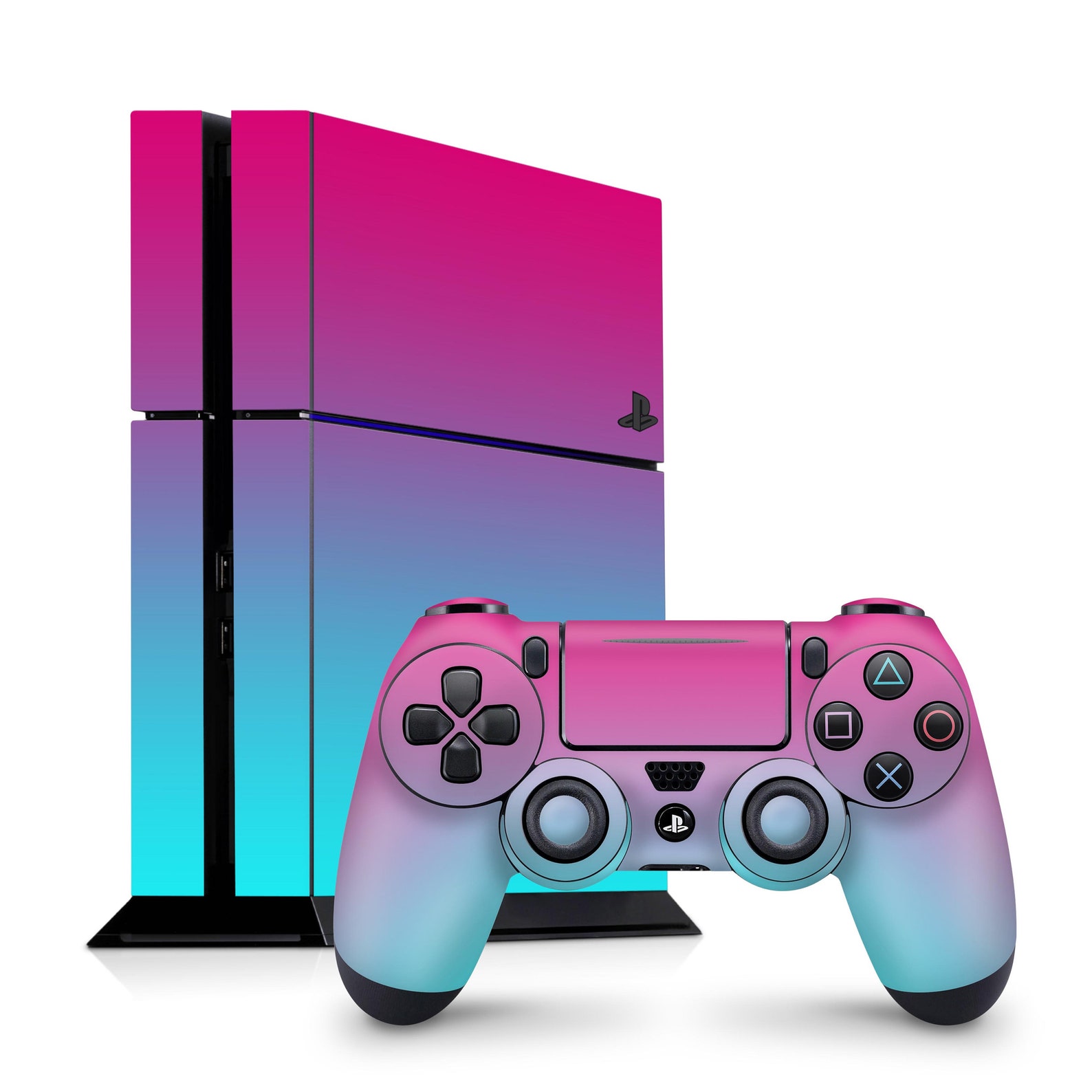 Neon Gradient Skin for Sony Playstation PS 5 Digital Gaming - Etsy