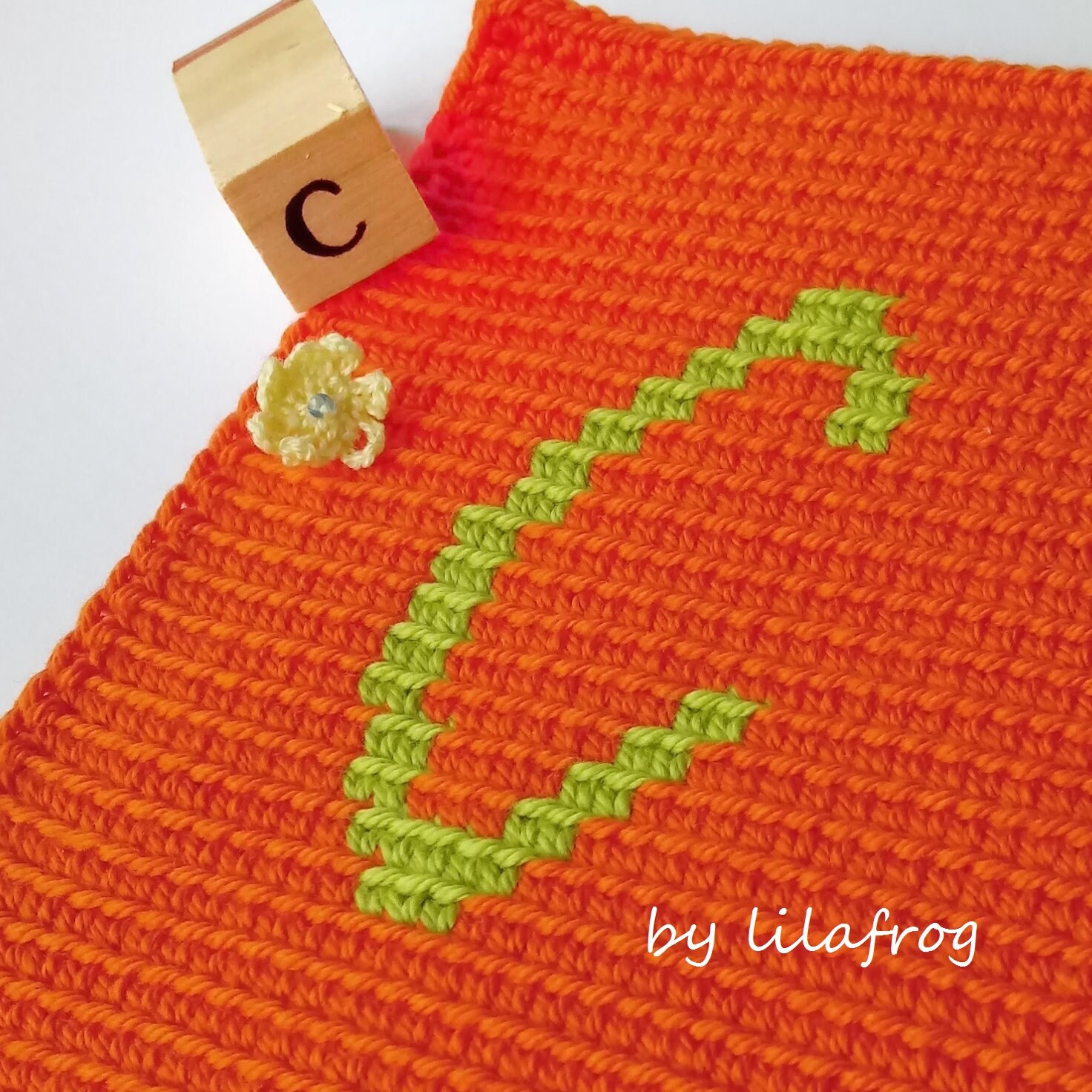 Tapestry Crochet Letter C Pattern: Alphabet DIY Tutorial (PDF Download ...