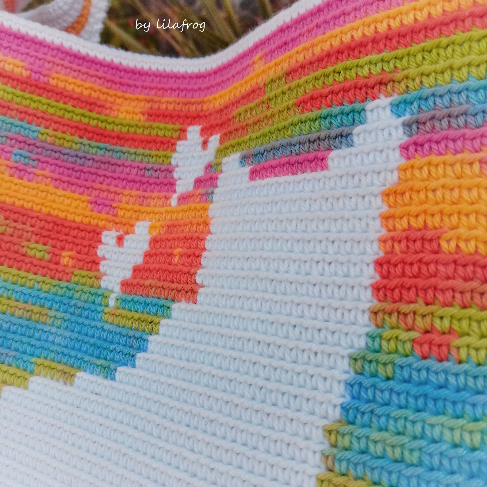 Tapestry Crochet Tote Bag, Tapestry Crochet Bag, Crochet Tote Bag, Cat ...