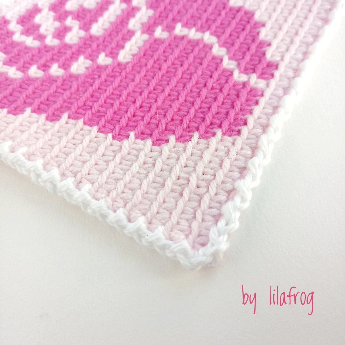 Tapestry Crochet Pattern Coaster, Crochet Coaster Rose Pattern, Rose ...