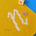 Tapestry Crochet Letter N Pattern: Alphabet DIY Tutorial (PDF Download ...