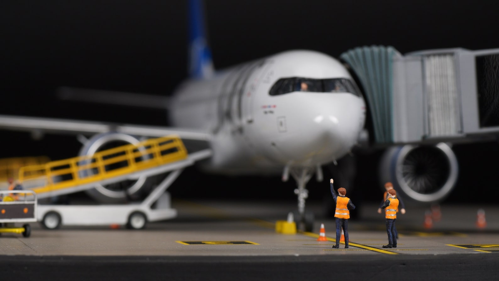 Aircraft Diorama Set 1/144 3D Model for Print STL - Etsy