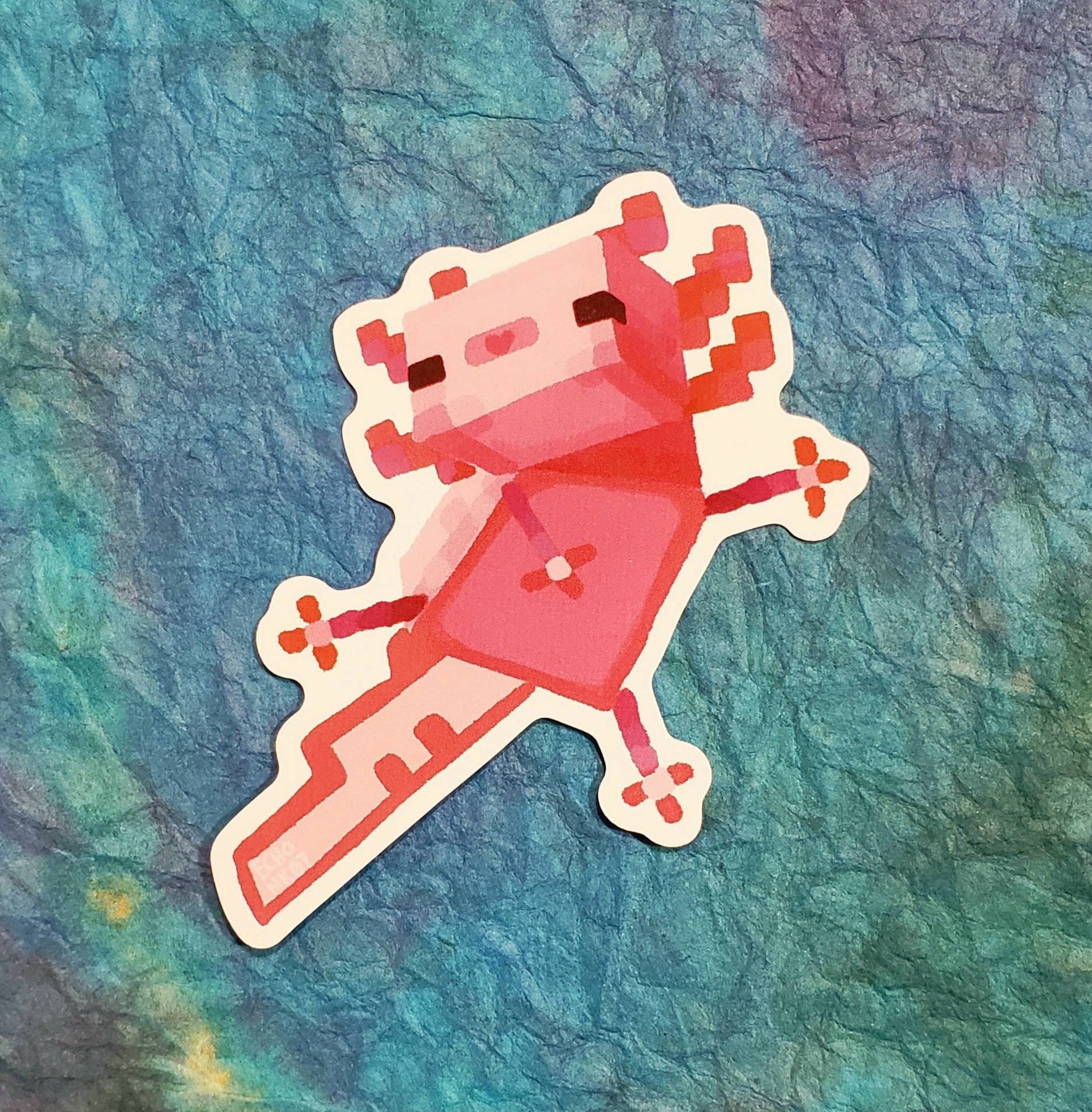 Minecraft Bee, Axolotl and Fox Stickers! - Etsy