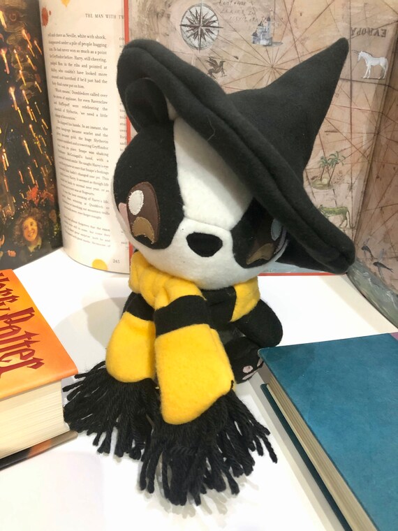 Badger Wizard Plush | Etsy
