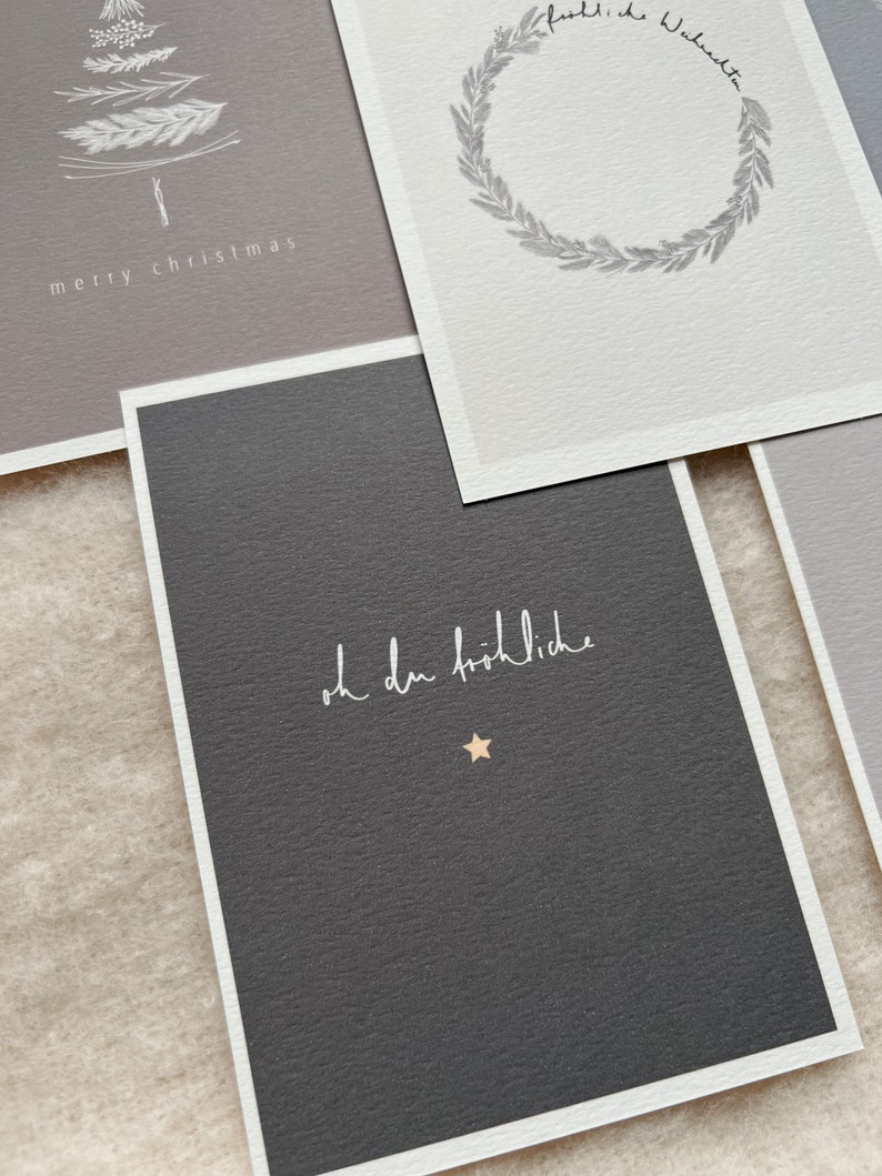 Simple Christmas Card Set | Christmas Card Set | Christmas Cards ...