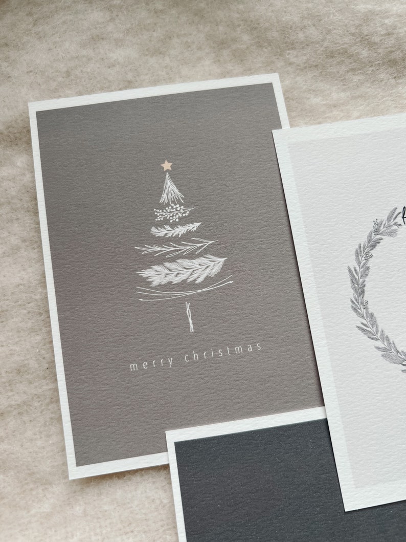 Simple Christmas Card Set | Christmas Card Set | Christmas Cards ...