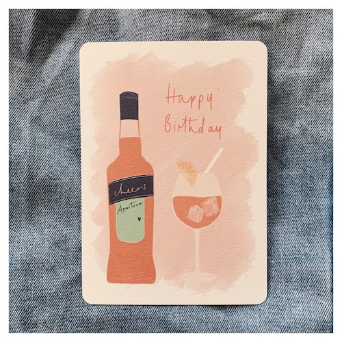 Aperol Spritz Birthday Card Oh Spritz Its Your Birthday - Etsy Canada