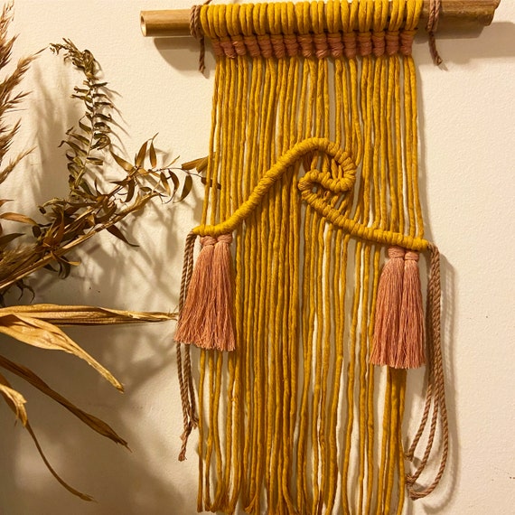 Macrame Wave Wall Hanging | Etsy