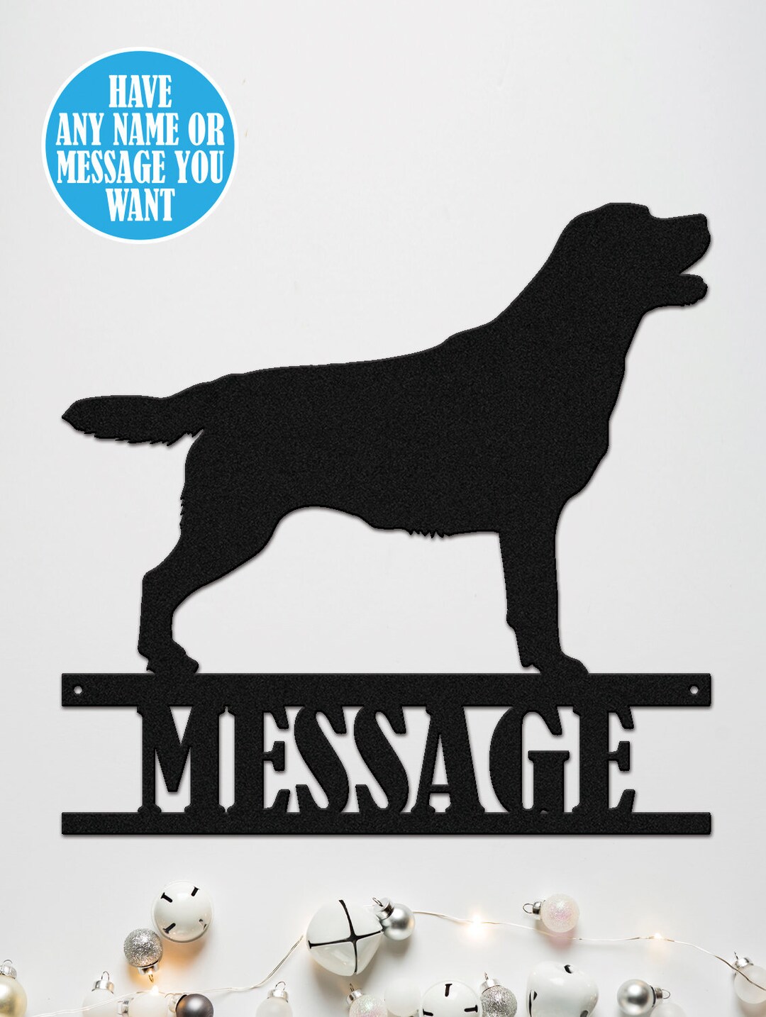 Labrador Metal Wall Art, Labrador House Sign, Labrador Pet Gifts ...