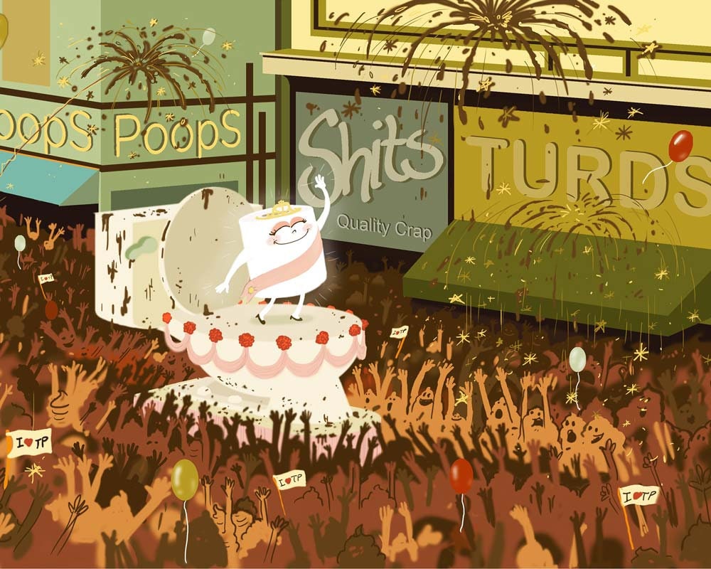 Shit Parade - Signed Fine Art Print - Etsy
