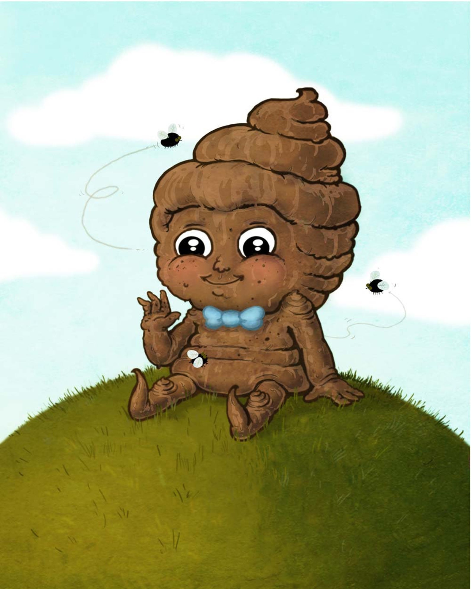 Poopy and TP Pair of Signed Fine Art Prints - Etsy