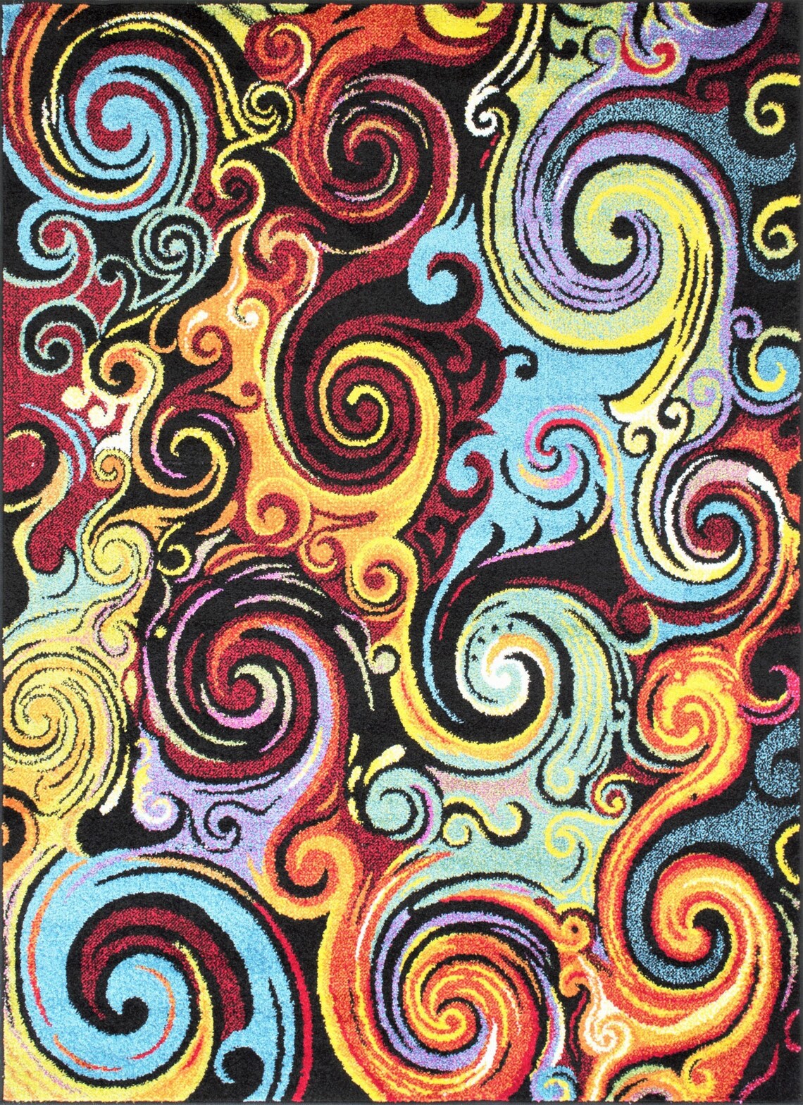 Colorful Rainbow Area Rug 5X7 Rugs for Living Room Décor 2020 | Etsy