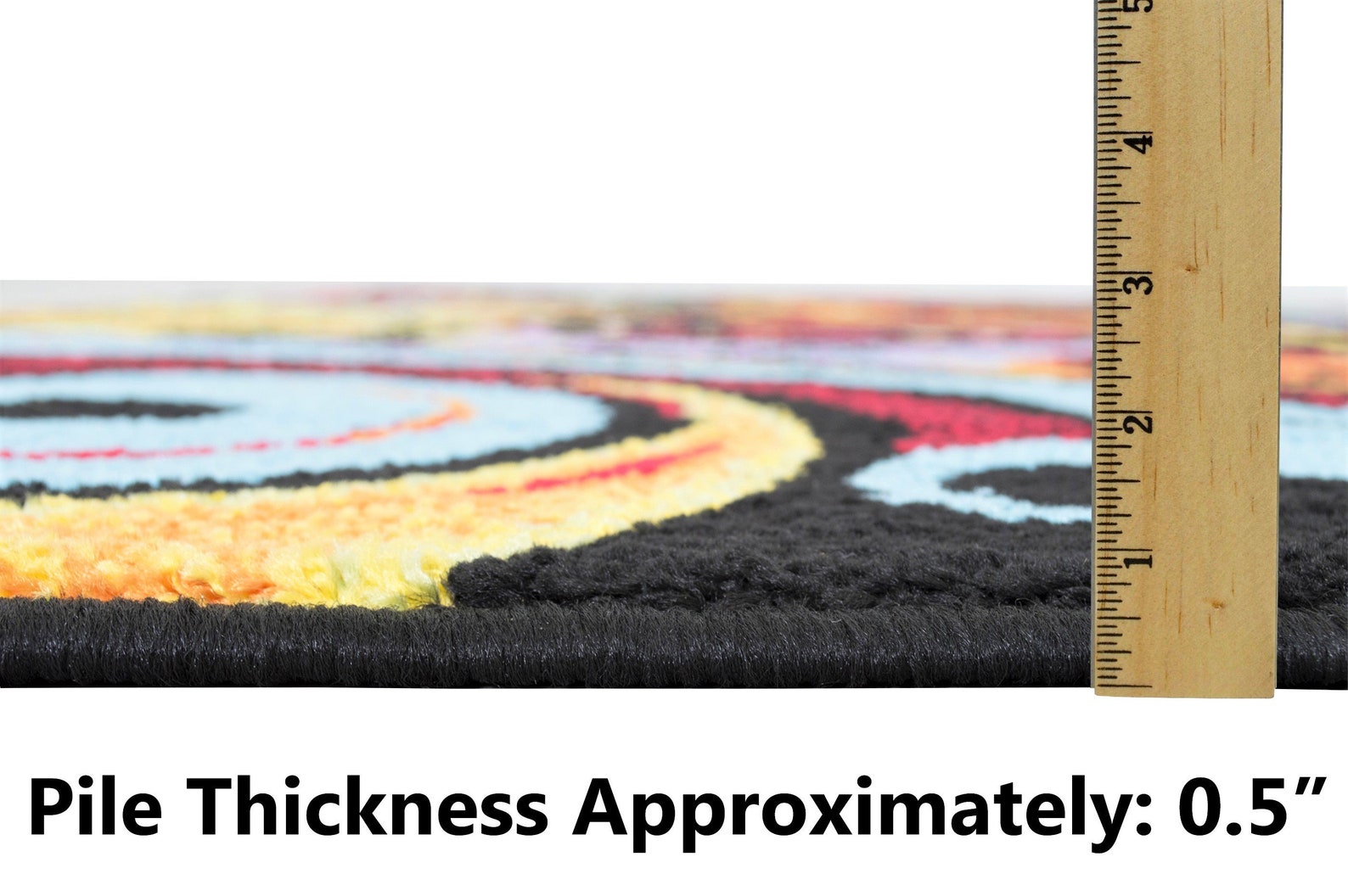 Colorful Rainbow Area Rug 5X7 Rugs for Living Room Décor 2020 | Etsy