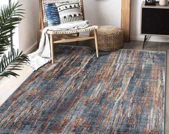 Rust Color Area Rug - Etsy