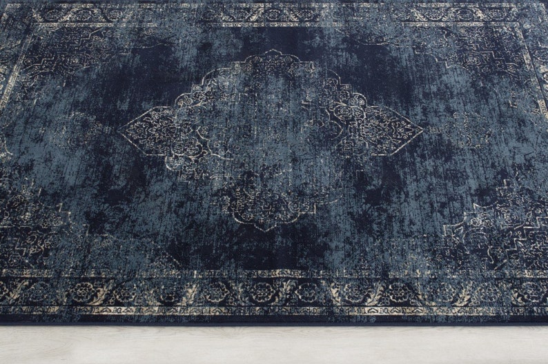 Abstract Persian Rug Modern Vintage Design Oriental Distressed - Etsy