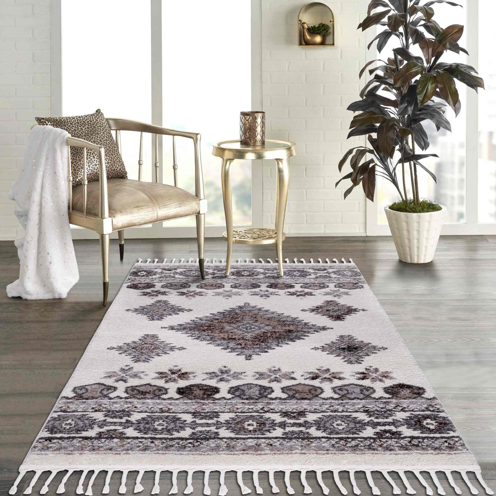 Native American Style Area Rug Bohemian Navajo Southwestern | Etsy